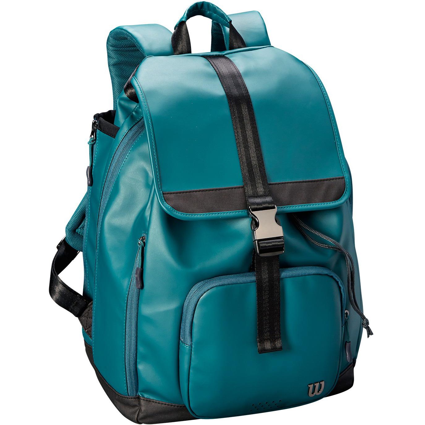 Wilson Womens Fold Over Backpack - Green - Tennisnuts.com