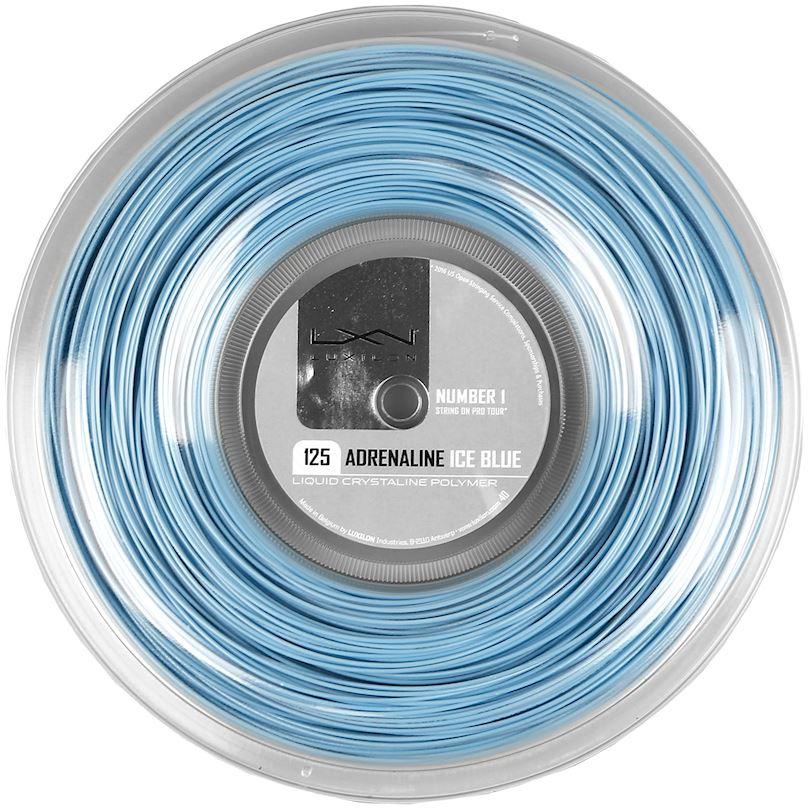 Luxilon Adrenaline 200m Tennis String Reel - Ice Blue - Tennisnuts.com