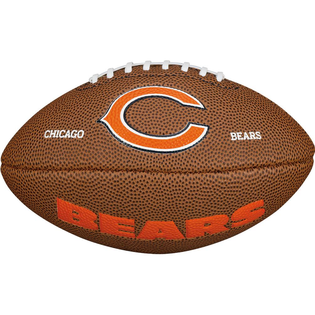 Wilson NFL Mini Team Logo American Football - Chicago Bears ...