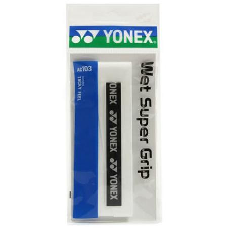 Yonex AC103 Wet Super Grap Overgrip - White - Tennisnuts.com