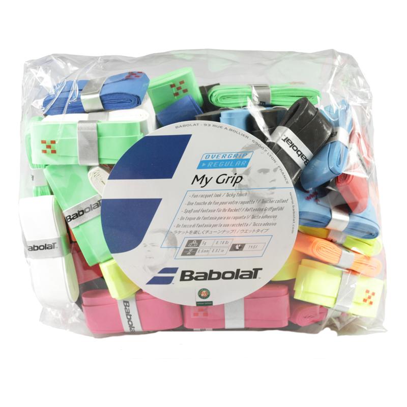 Babolat My Grip Overgrips Refill Pack (Pack of 70) - Assorted Colours ...