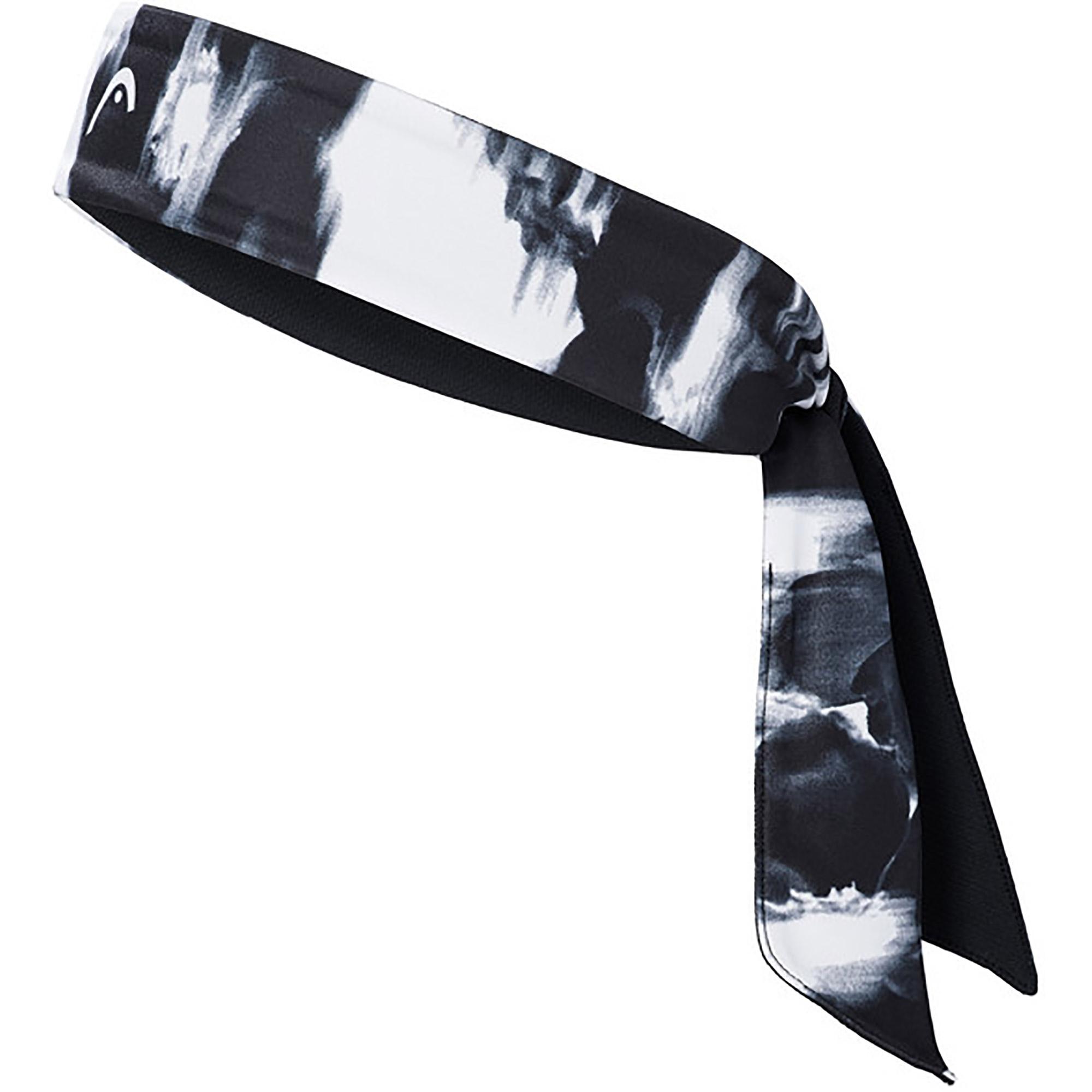 Head Tennis Bandana - White/Black - Tennisnuts.com