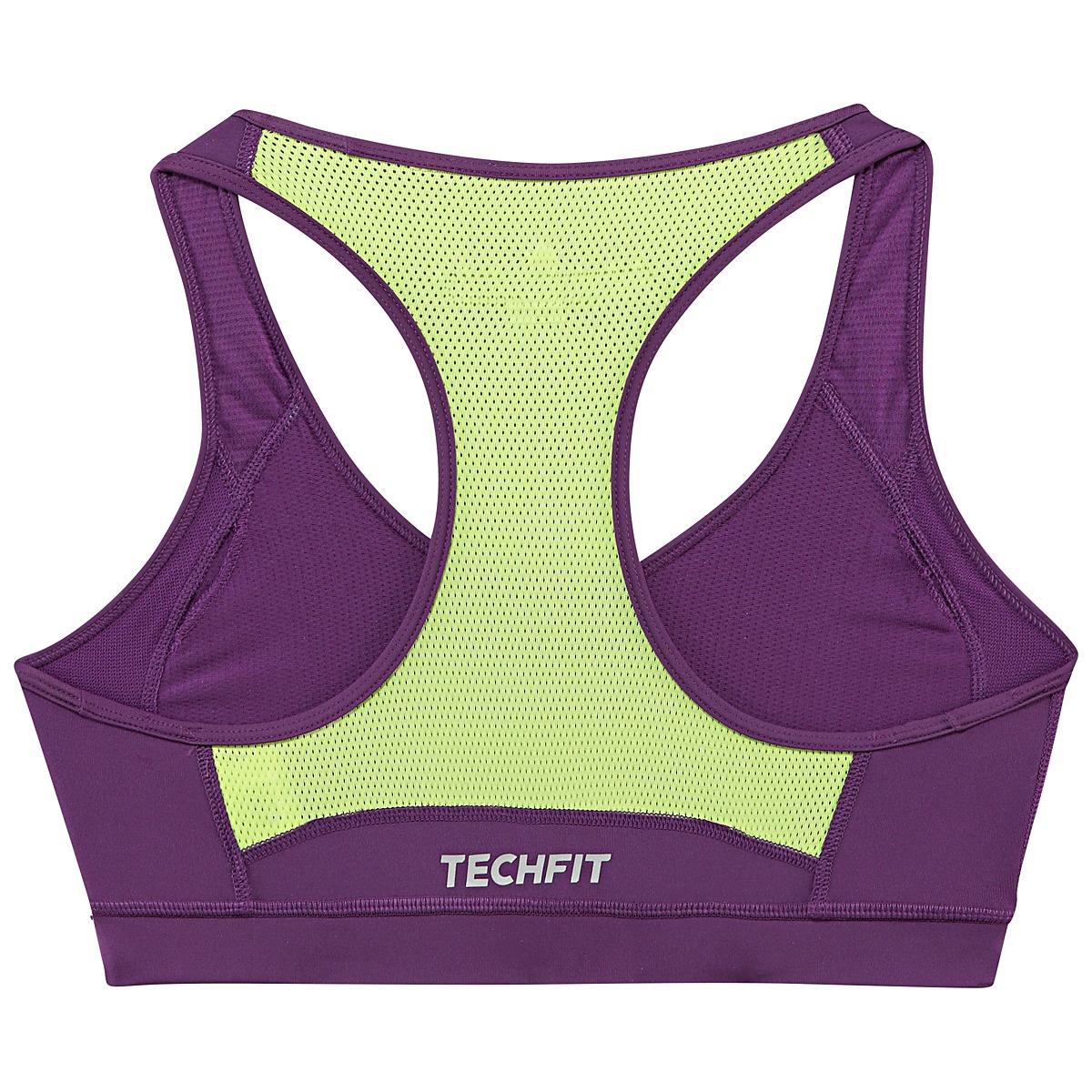 Adidas TechFit Molded Sports Bra - Purple - Tennisnuts.com