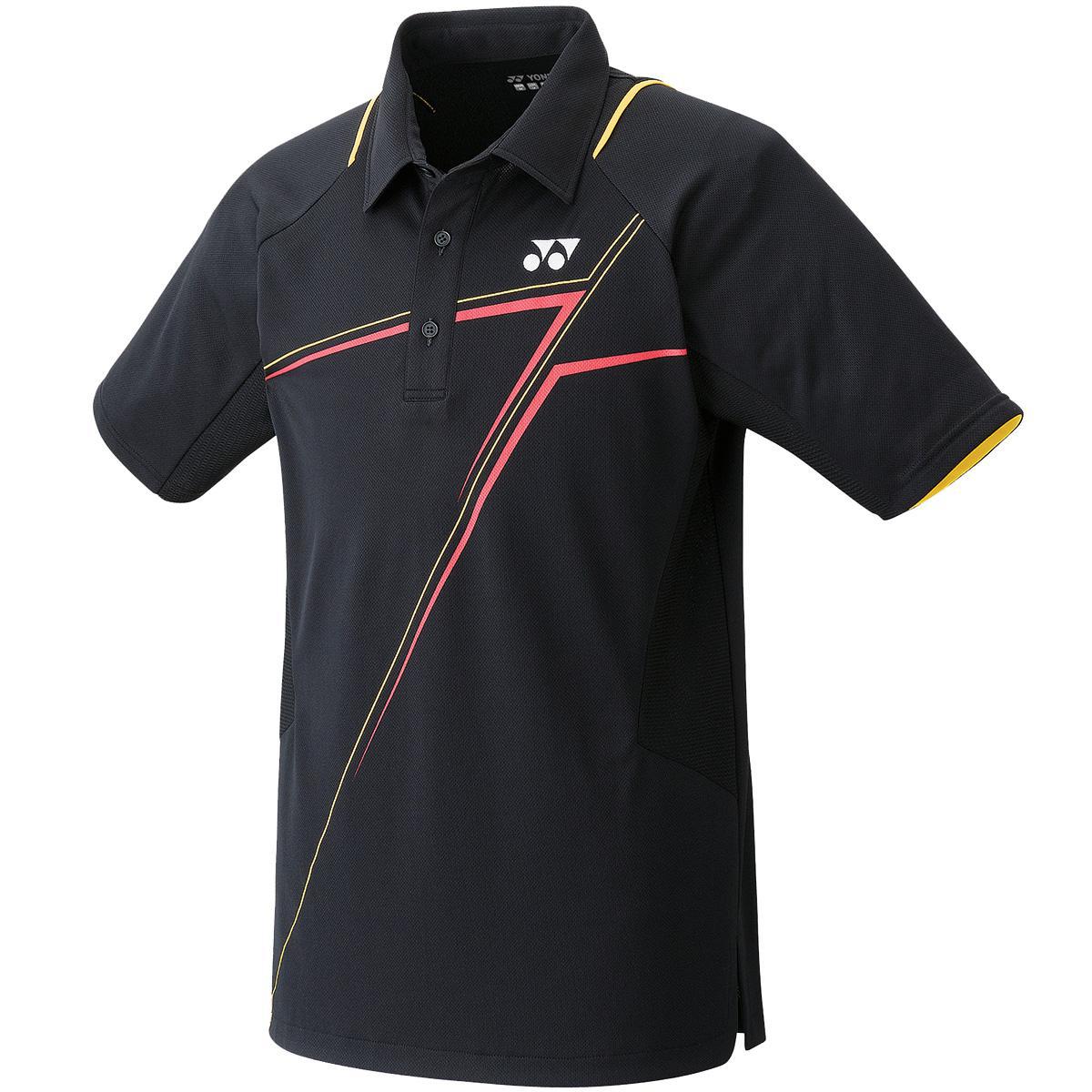 Yonex Mens 12100EX Polo Shirt - Black - Tennisnuts.com