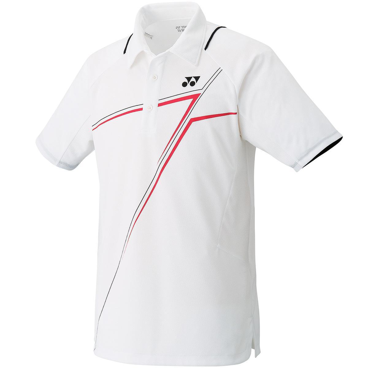 Yonex Mens 12100EX Polo Shirt - White - Tennisnuts.com