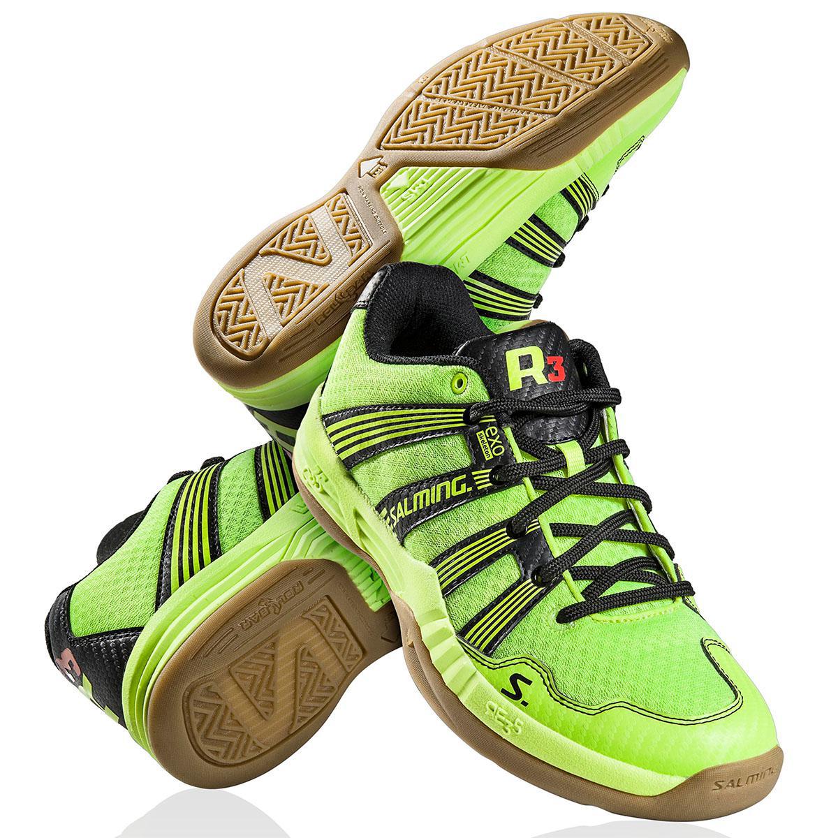 Salming Kids Race R3 2.0 Indoor Junior Court Shoes - Yellow ...