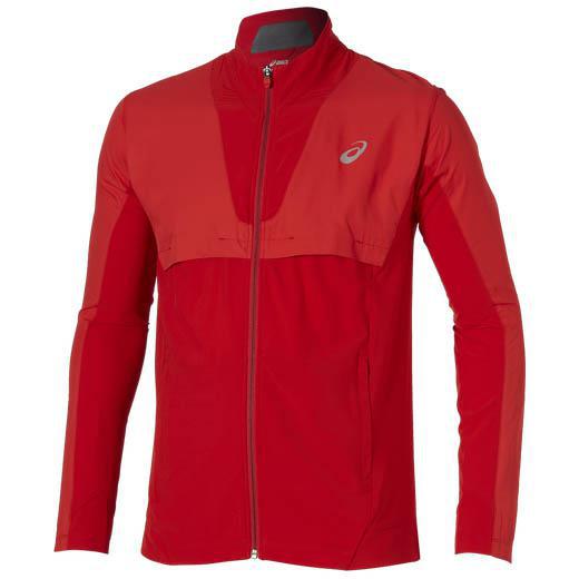 Asics Mens Athlete Jacket - True Red - Tennisnuts.com