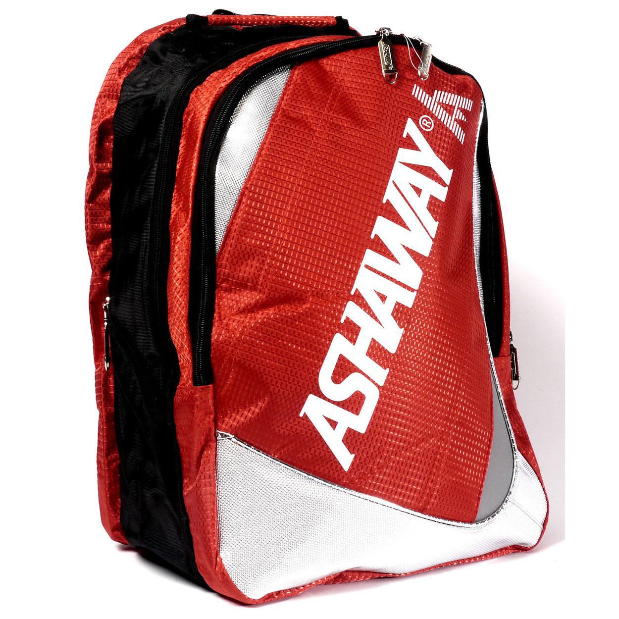 Ashaway AHS04B Backpack - Red - Tennisnuts.com