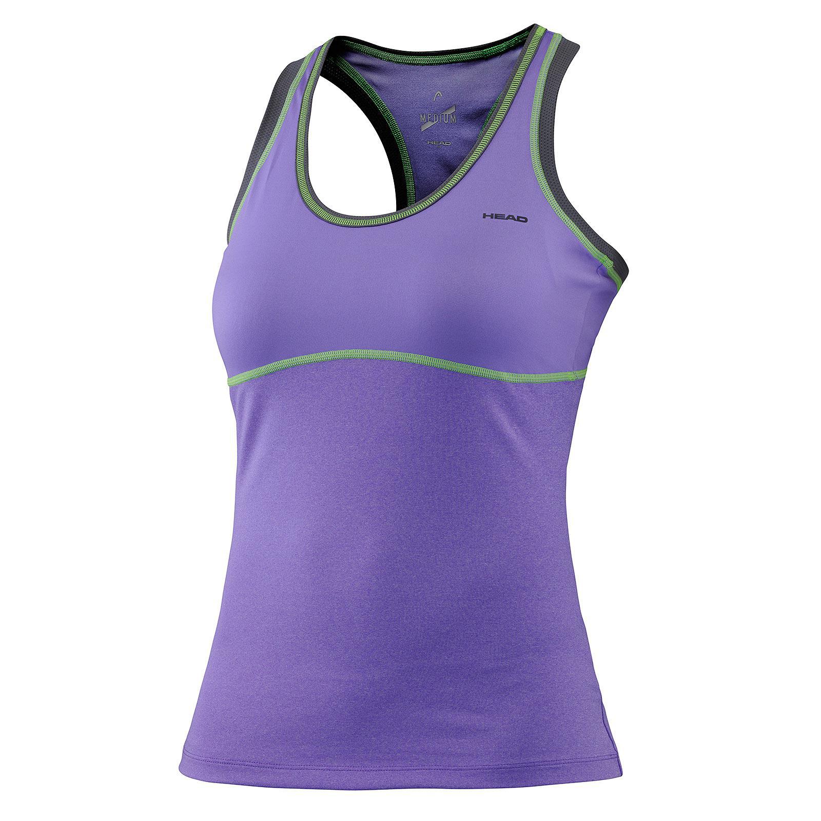 Head Womens Vision Berry Tank Top - Violet - Tennisnuts.com