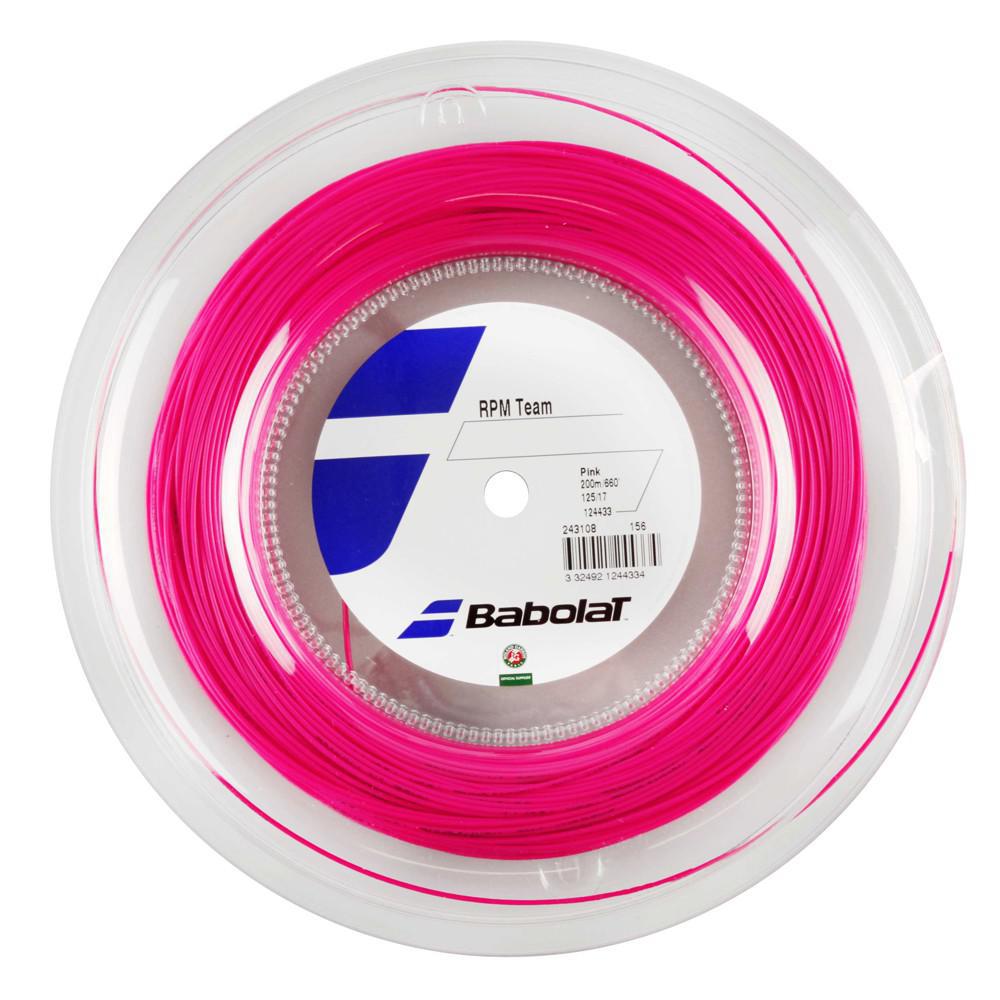Babolat RPM Team 200m Tennis String Reel - Pink - Tennisnuts.com