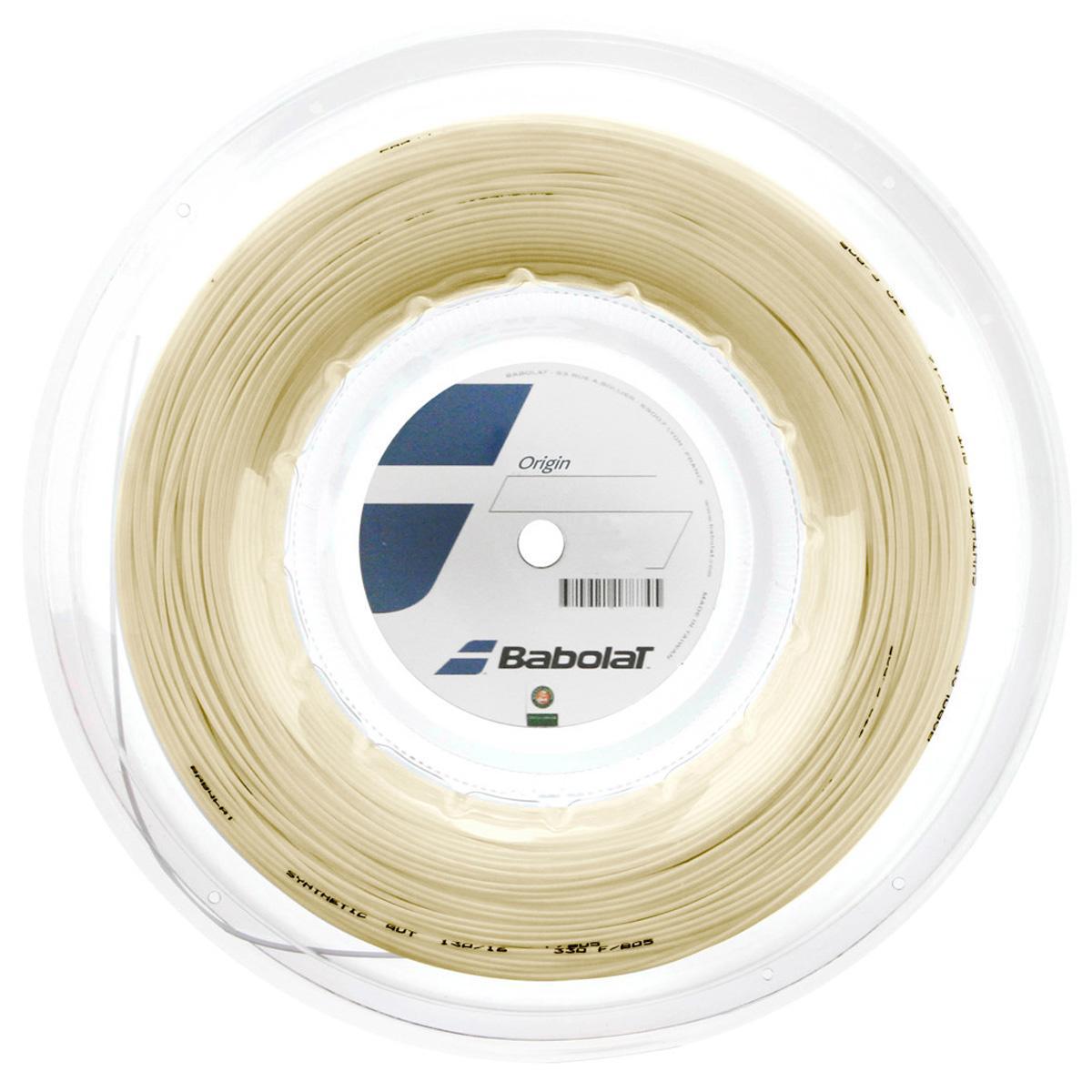 Babolat Origin 200m Tennis String Reel - Natural - Tennisnuts.com