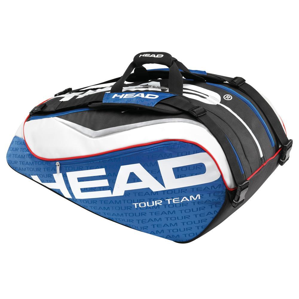Head Tour Team Monstercombi Tennis Bag - Blue/White - Tennisnuts.com