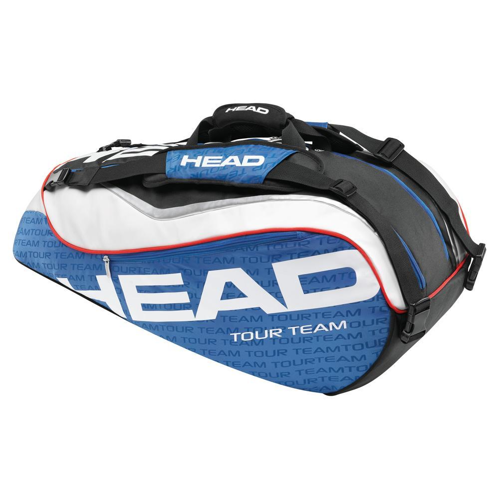 Head Tour Team Combi Tennis Bag - Blue/White - Tennisnuts.com