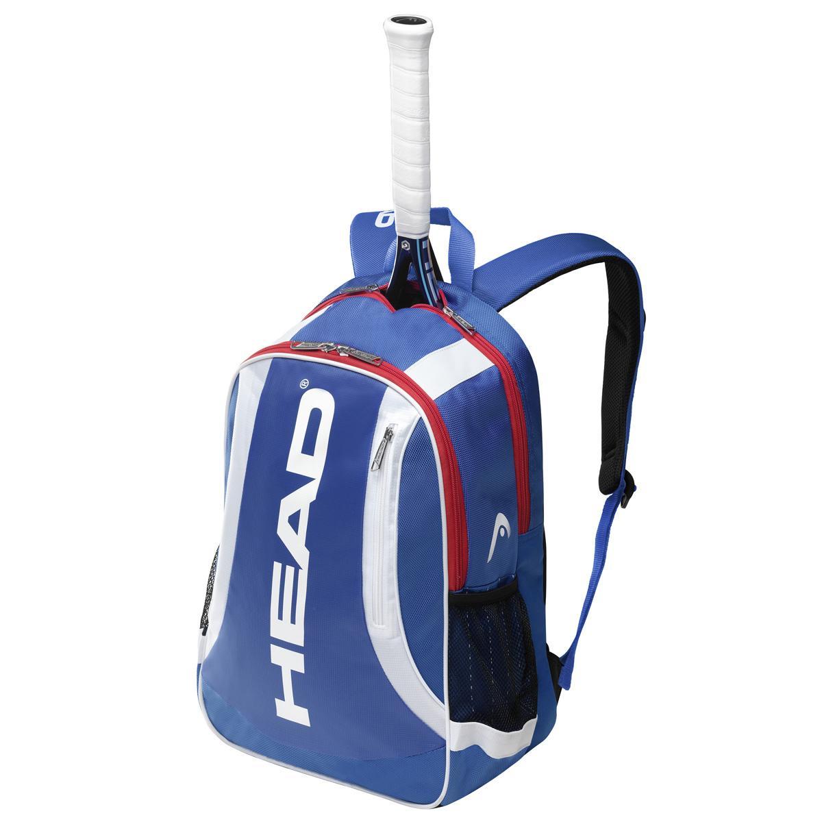 Head Elite Pro Backpack - Blue/White - Tennisnuts.com