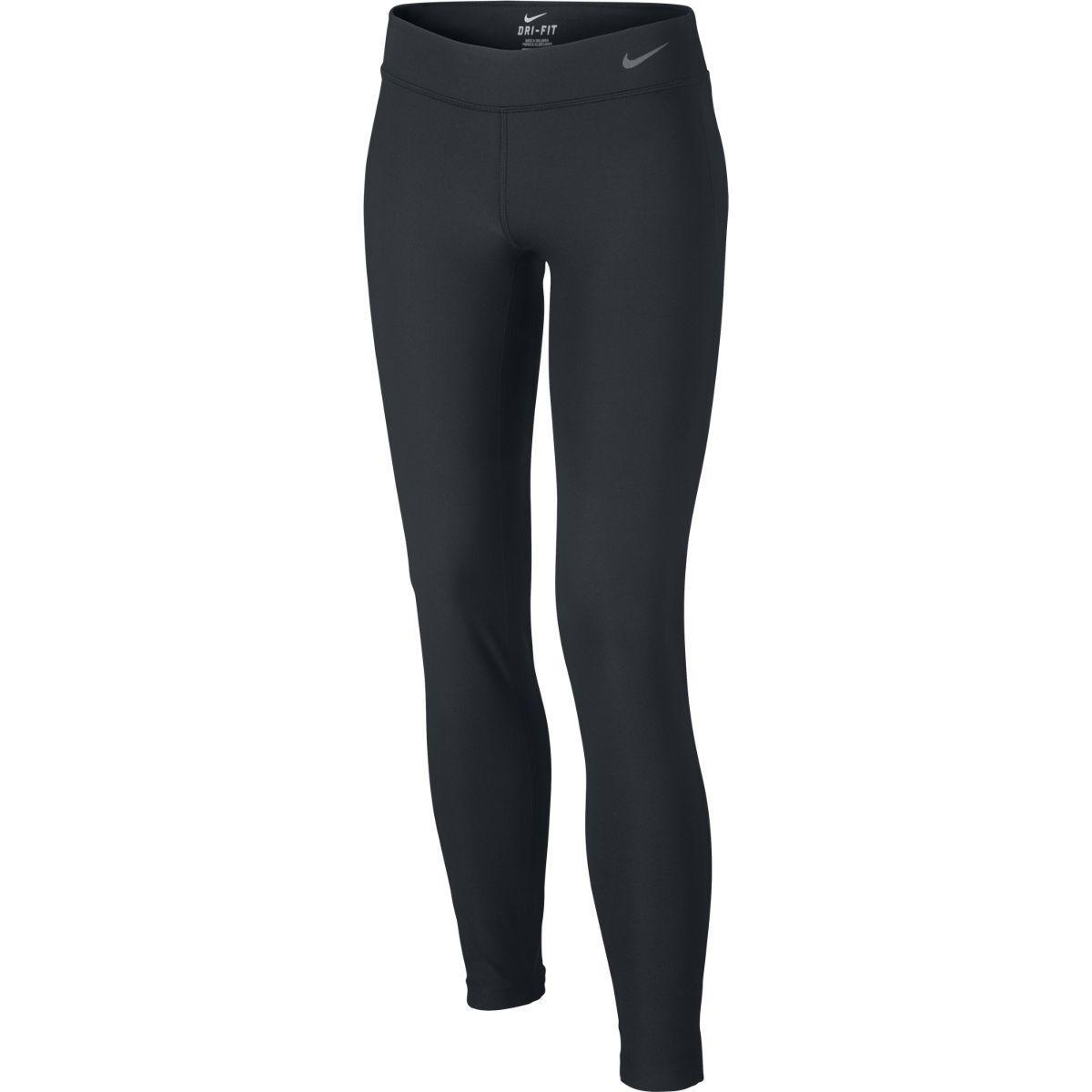 Nike Girls Legend Tights - Black/Grey - Tennisnuts.com