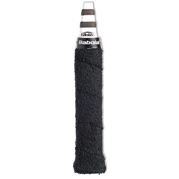 Babolat Badminton Towel Grip (Pack of 2) - Black & White - Tennisnuts.com