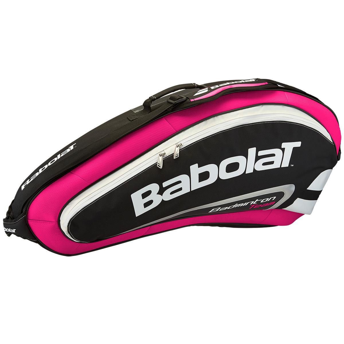 Babolat Team Line 4 Racket Badminton Bag - Pink - Tennisnuts.com