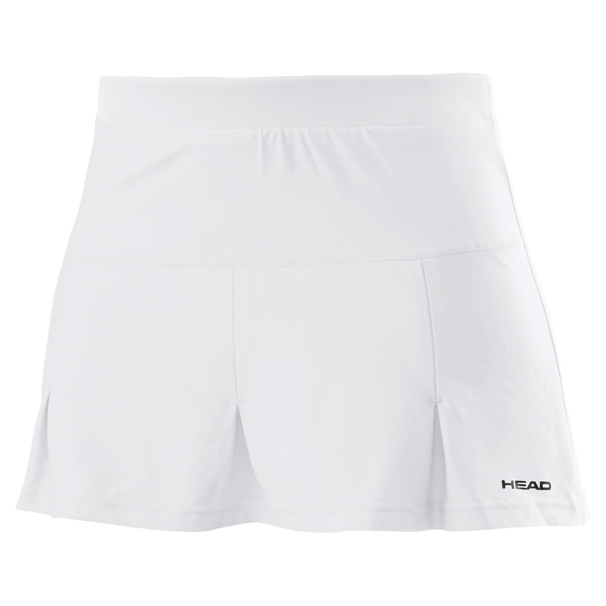 Head Womens Club Basic Skort - White - Tennisnuts.com