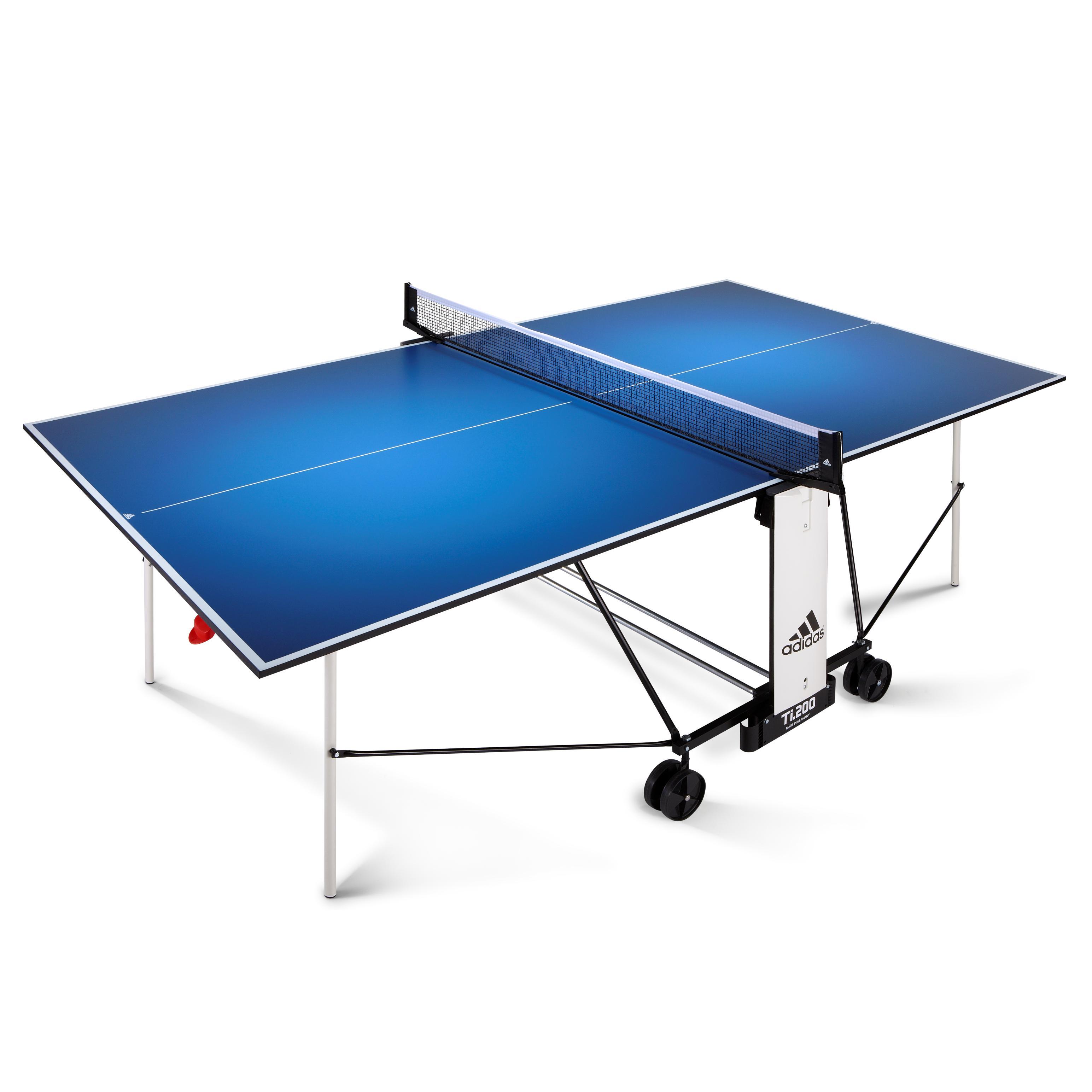 Adidas Ti.200 Indoor Table Tennis Table - Blue - Tennisnuts.com