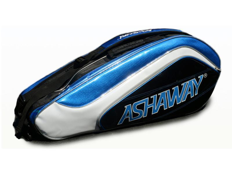Ashaway ATB860D 6 Racket Bag - Blue/Black/White - Tennisnuts.com