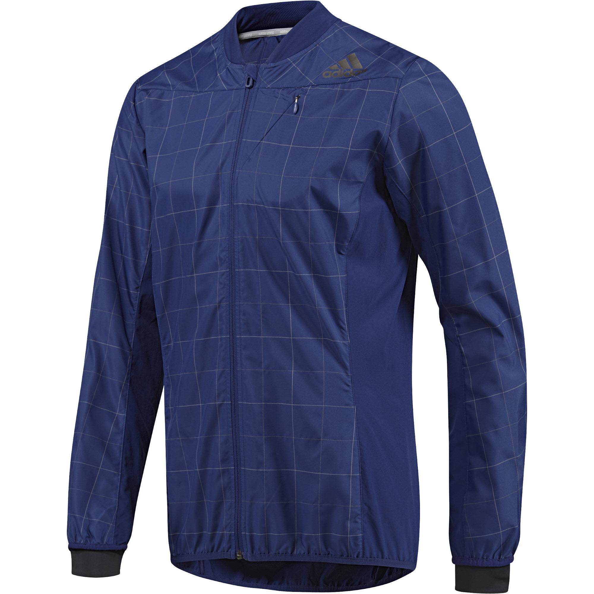 Adidas Mens Supernova SMT Jacket - Hero Ink/Night Shadow - Tennisnuts.com