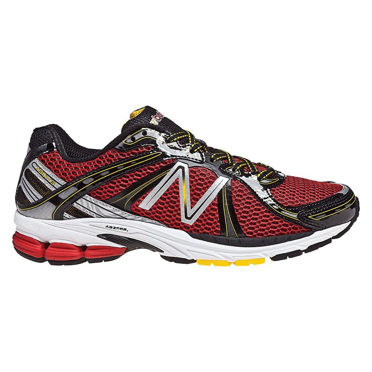New Balance M780v3 Mens (D) Running Shoes - Red/Black - Tennisnuts.com