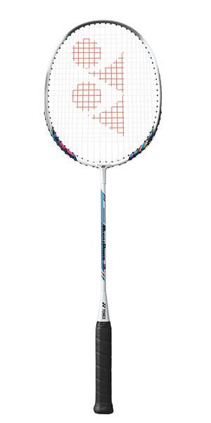 Yonex Muscle Power 3 Badminton Racket - White/Grey - Tennisnuts.com