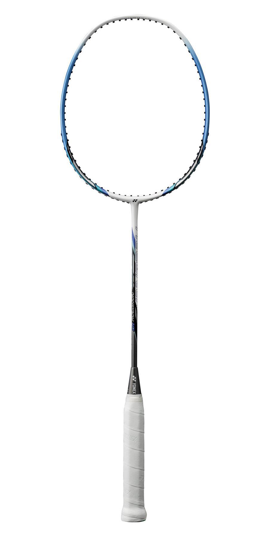 Yonex Nanoray 10 Badminton Racket - White/Blue - Tennisnuts.com