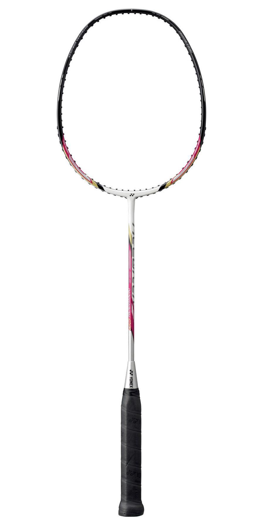 Yonex Nanoray 20 Badminton Racket - White/Red - Tennisnuts.com