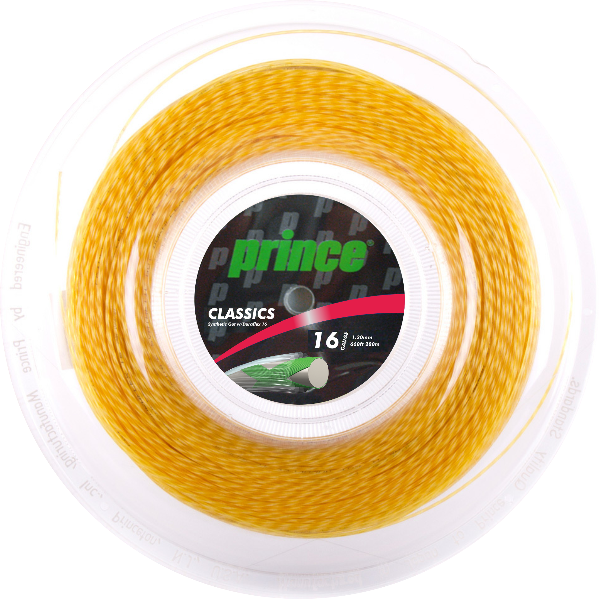 Prince Synthetic Gut w/Duraflex 200m Tennis String Reel - Tennisnuts.com