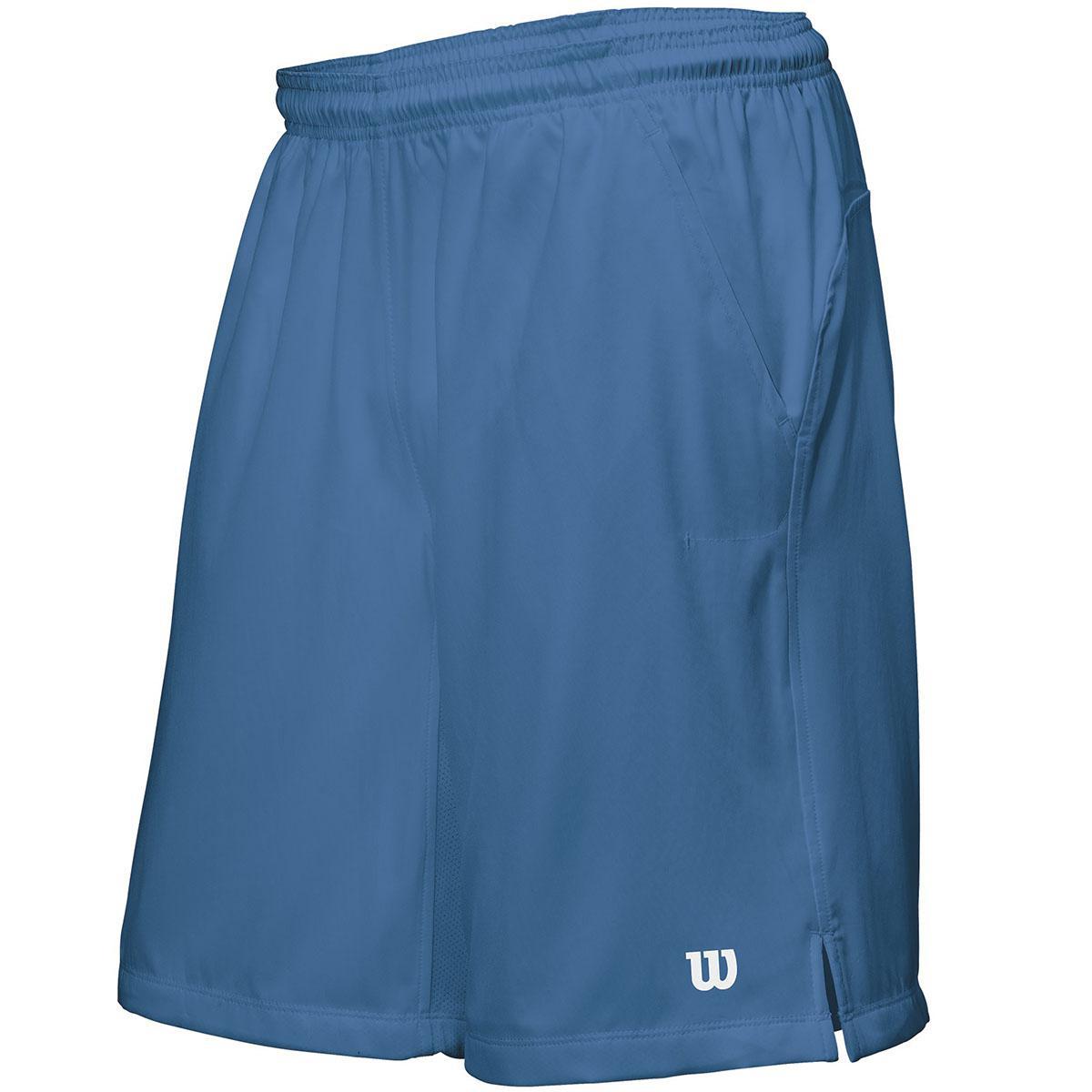 Wilson Mens Rush 10" Woven Shorts - Denim - Tennisnuts.com