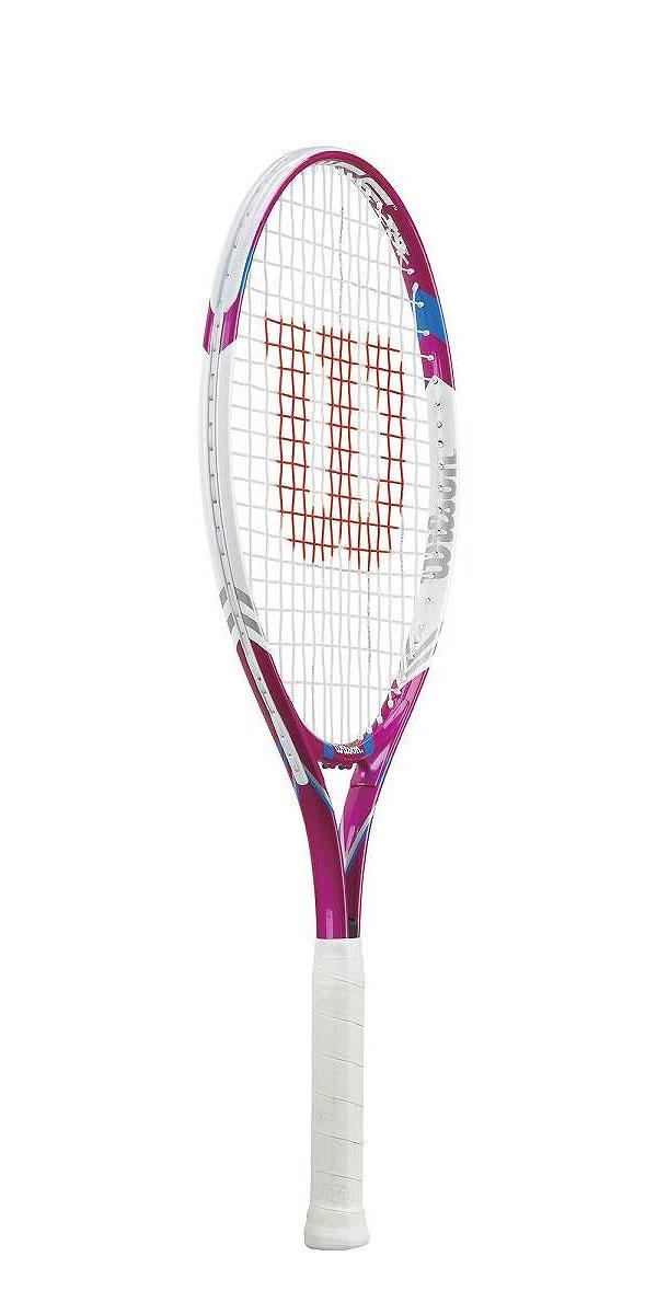 Wilson Juice 25 Inch Junior Tennis Racket (Aluminium) - Pink ...