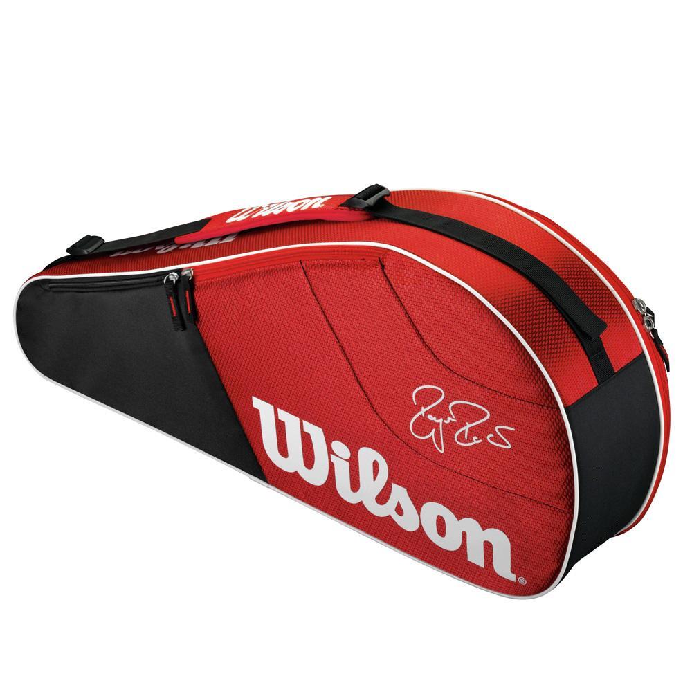 Wilson Federer Team 3 Pack Bag - Red - Tennisnuts.com