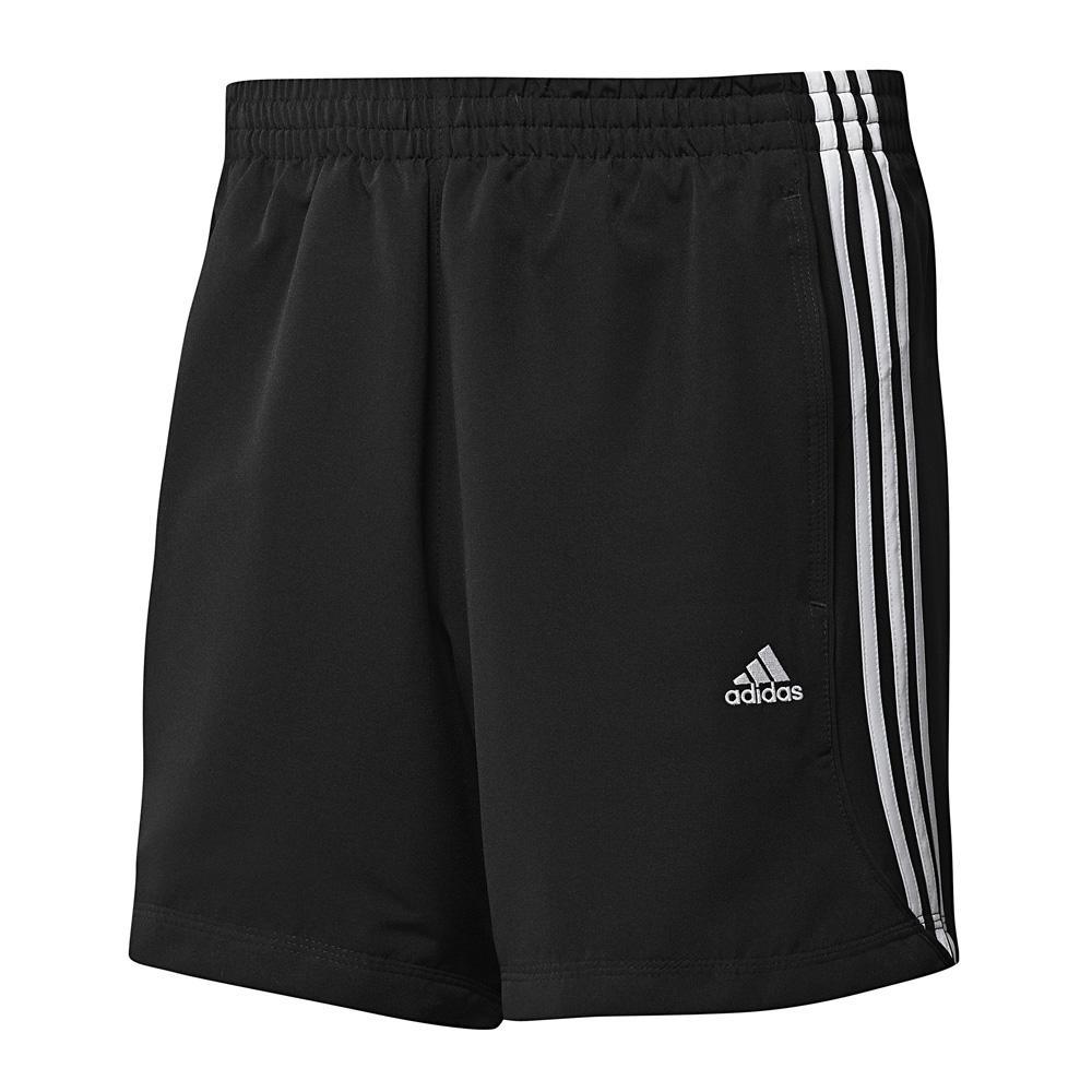 Adidas Mens Essential 3 Stripes Chelsea Shorts - Black - Tennisnuts.com