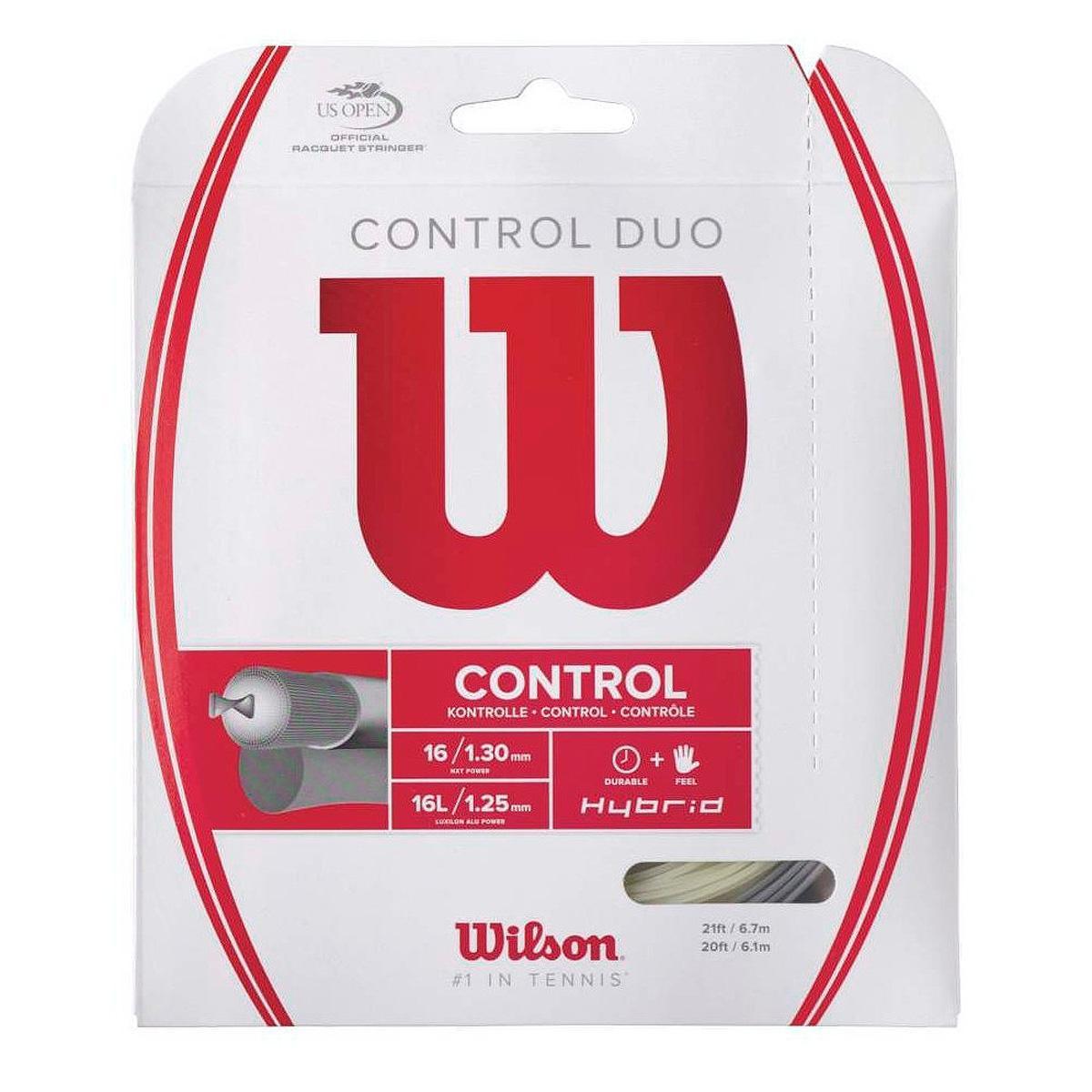 Wilson Control Duo Tennis String Set - Tennisnuts.com