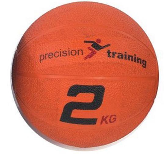 Precision Training 2kg Rubber Medicine Ball - Tennisnuts.com