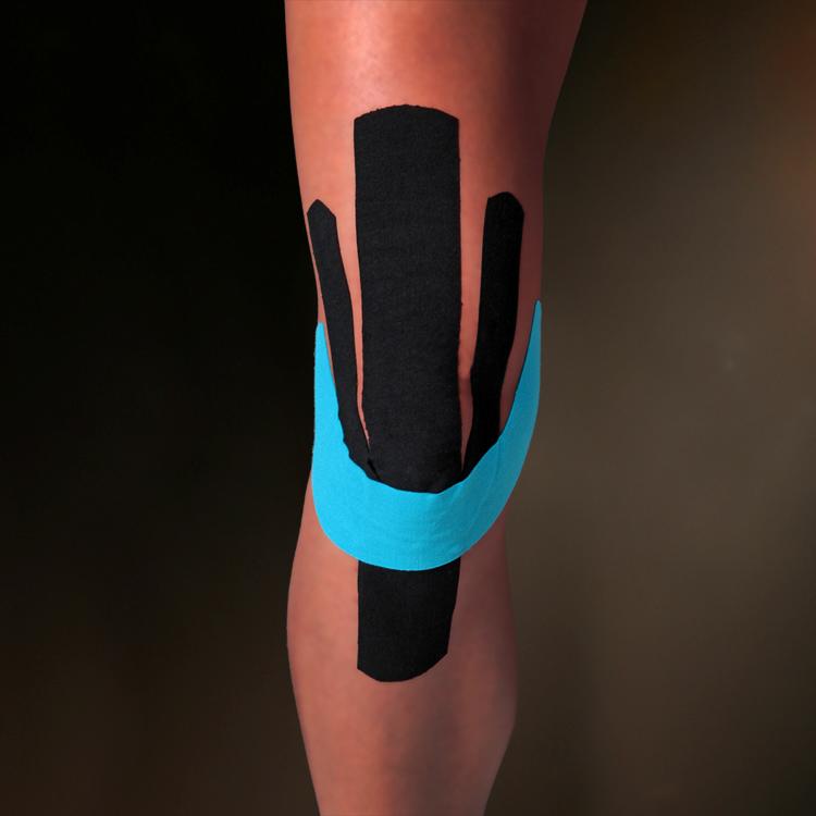 Kinesio Pre-Cut Tex Tape - Dynamic Knee Support - Tennisnuts.com