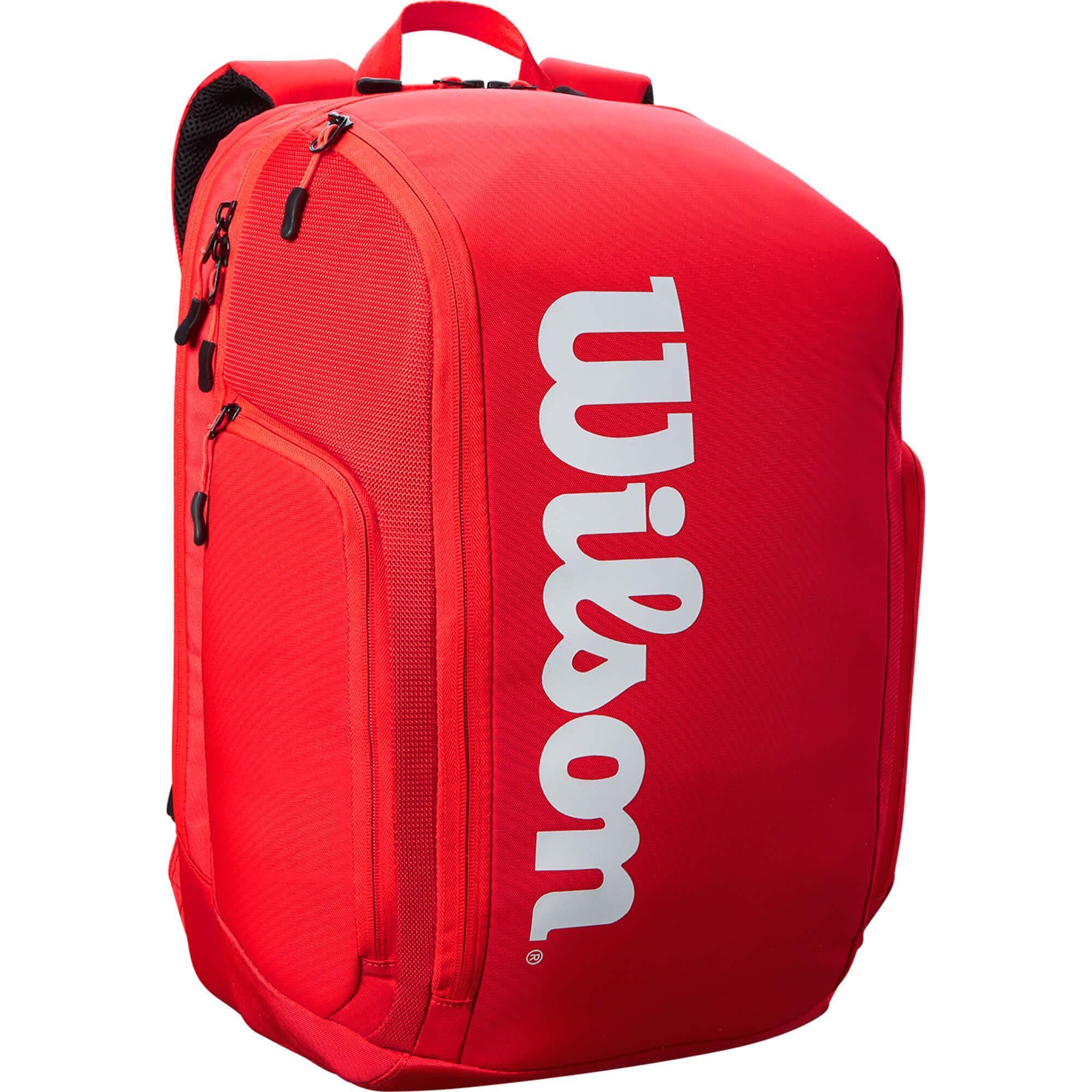 Wilson Super Tour Backpack - Red/White