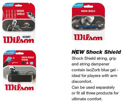 Wilson Shock Shield 16 (1.33) Tennis Strings Sets - Tennisnuts.com