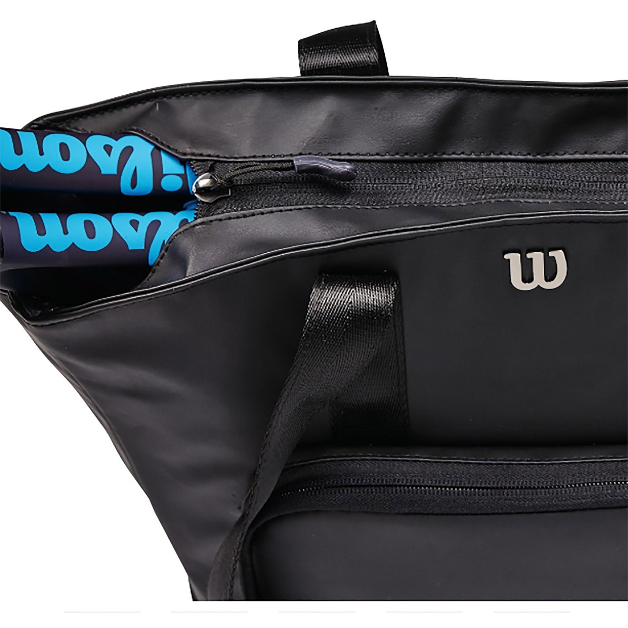 Wilson Womens Tote Bag - Black - Tennisnuts.com