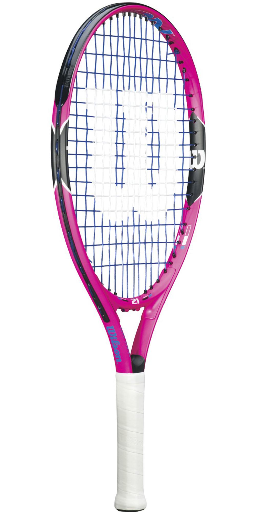 Wilson Burn 21 Inch Junior Tennis Racket (Aluminium) - Pink ...