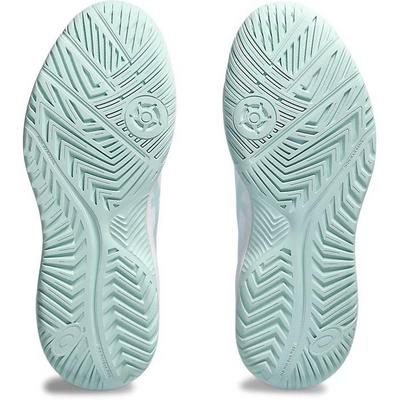 Asics Womens GEL-Dedicate 8 Tennis Shoes - White/Pale Blue - Tennisnuts.com