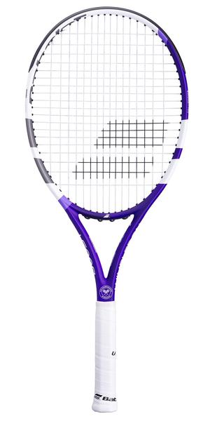 Babolat Boost Wimbledon Tennis Racket - White/Purple - Tennisnuts.com