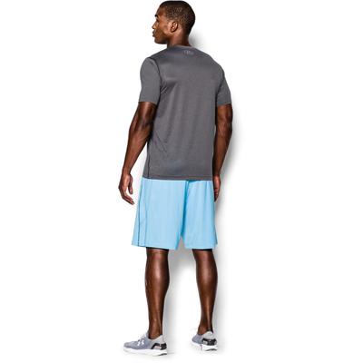 Under Armour Mens Raid Short Sleeve Tee - Carbon Heather - Tennisnuts.com