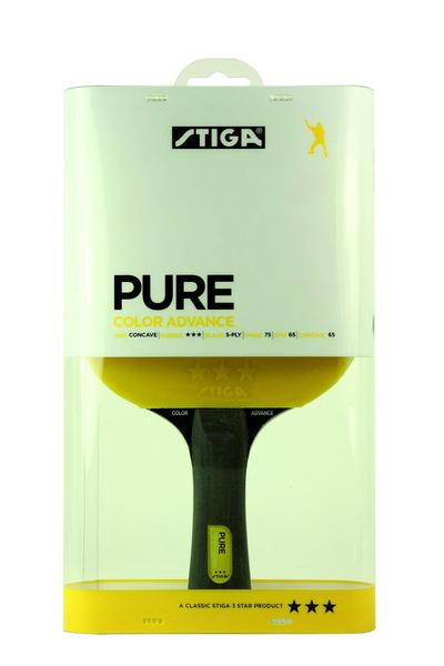 Stiga Pure 3-Star Table Tennis Bat - 4 Colours - Tennisnuts.com