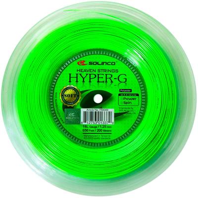 Solinco Hyper G 200m Tennis String Reel - Green - Tennisnuts.com