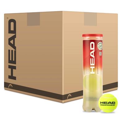 Head Championship 6 Dozen Box Tennis Balls (3 Ball Can) - 24 Cans ...