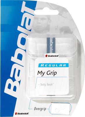 Babolat My Grip Overgrip (3 Pack) - White - Tennisnuts.com