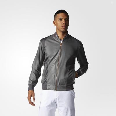 Adidas Mens Adizero Jacket - Solid Grey - Tennisnuts.com