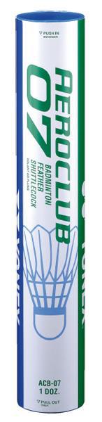 Yonex AeroClub 07 Badminton Shuttles :1Doz - Tennisnuts.com